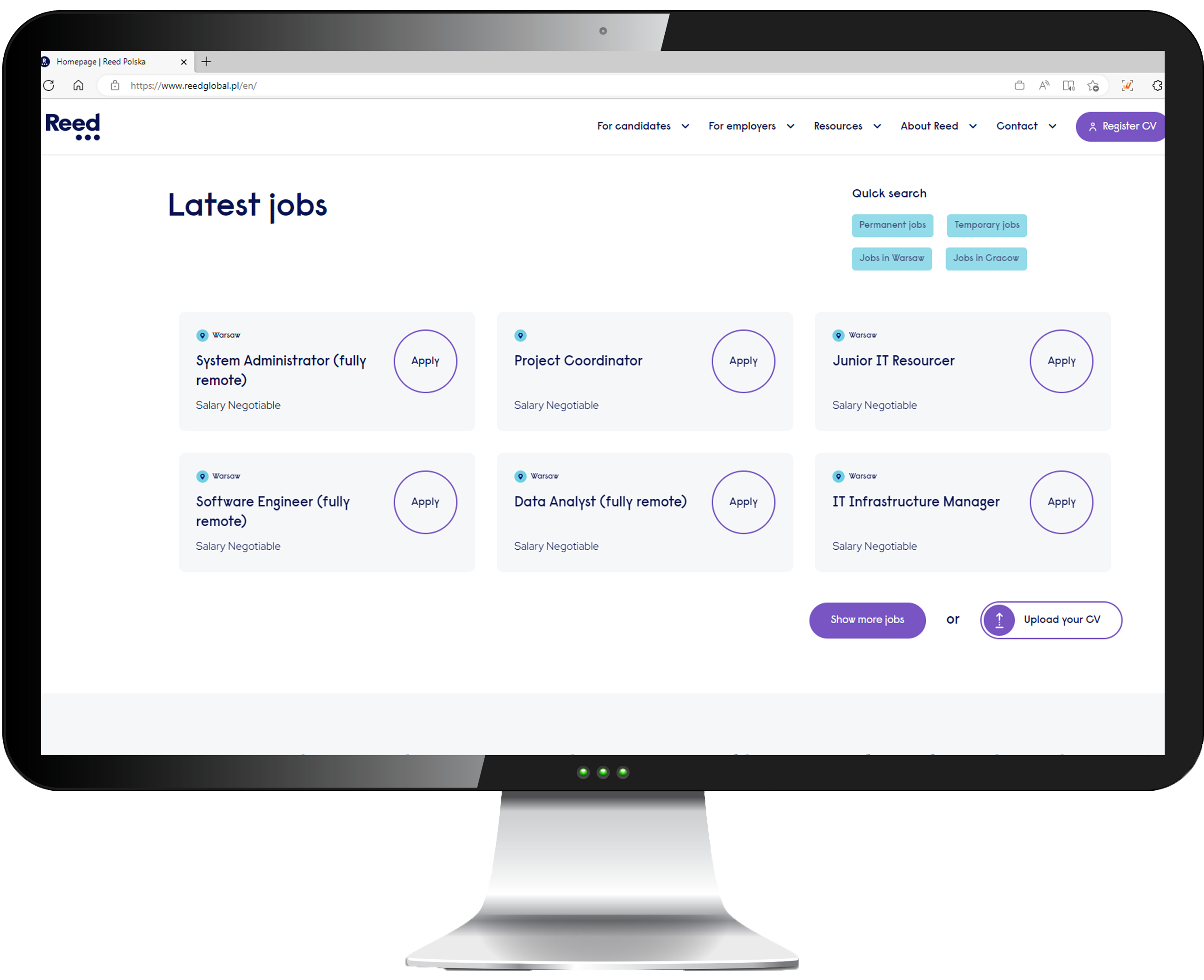 Work with #1 recruitment specialists | Reed Singapore